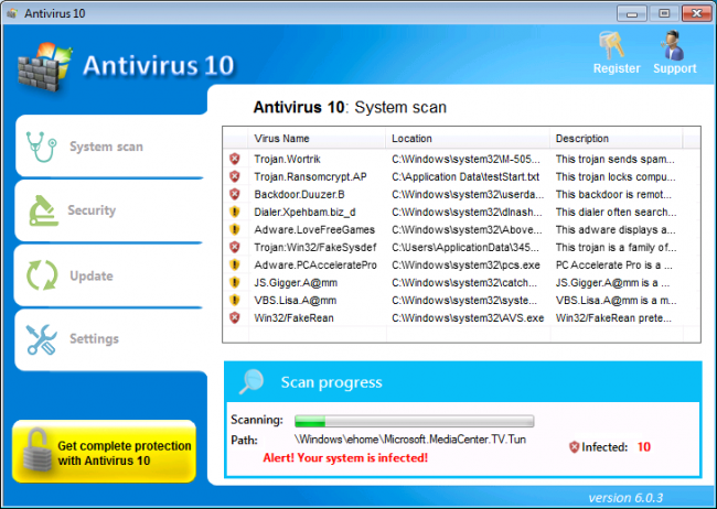 How to Detect Fake Antivirus and Remove It